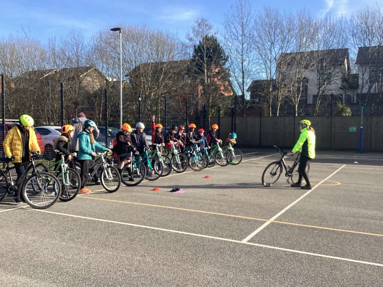 On your bike! Year 7 get cycling with Bikeability - Didsbury High School