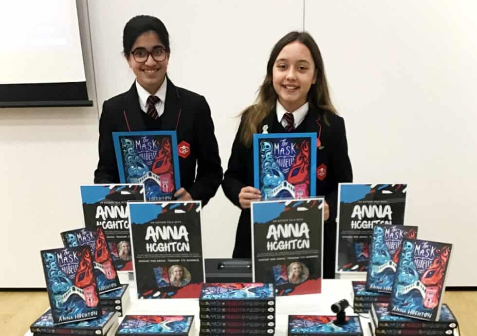 Students speak to award-winning author as part of the Laurus Trust ...